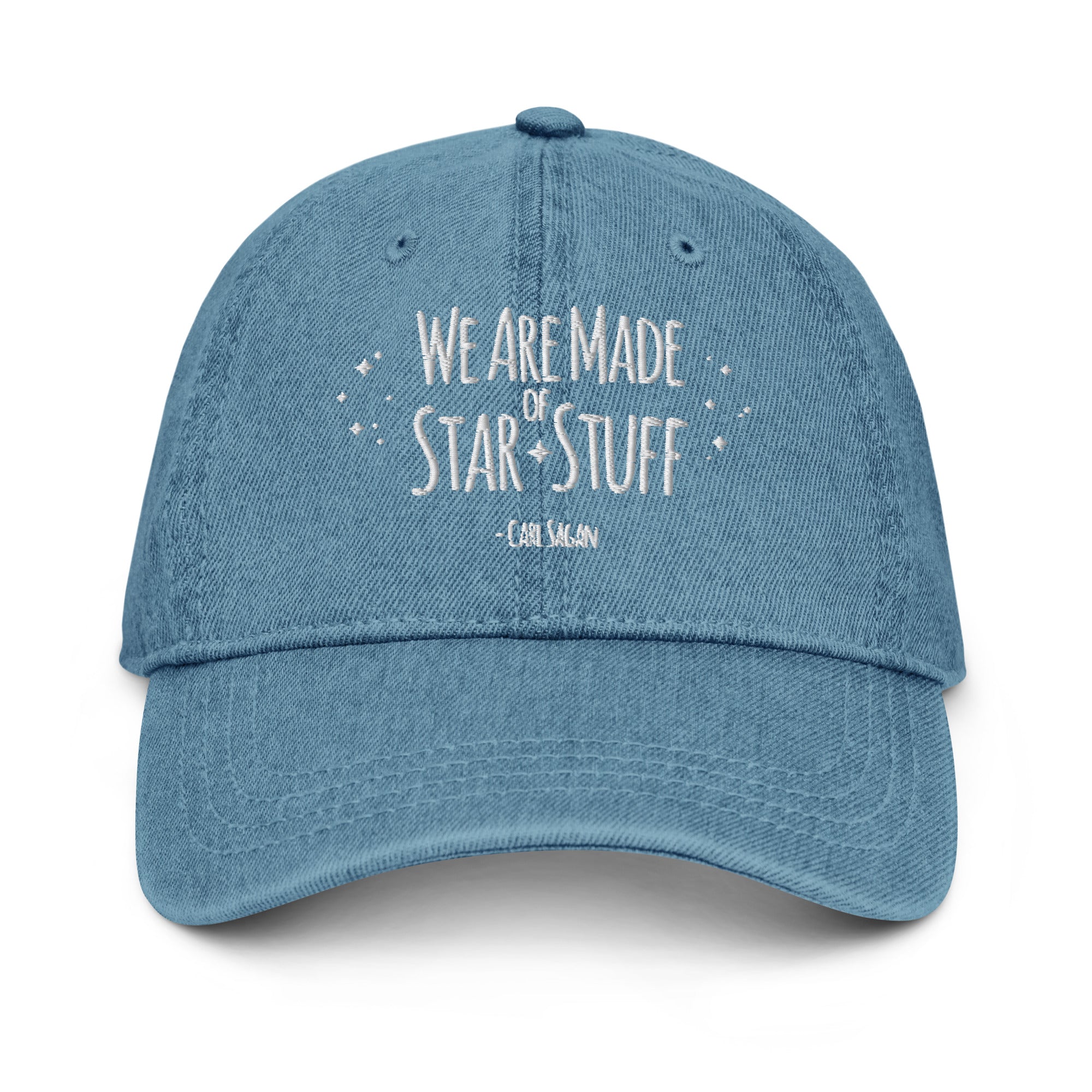 We Are Made Of Star Stuff Denim Hat – The EarthSky Store